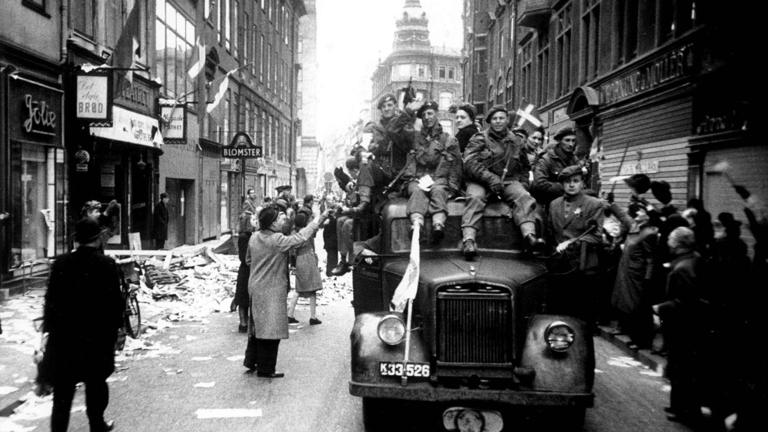 Og så blev Danmark atter frit. Erindringsglimt fra befrielsesdagene ...