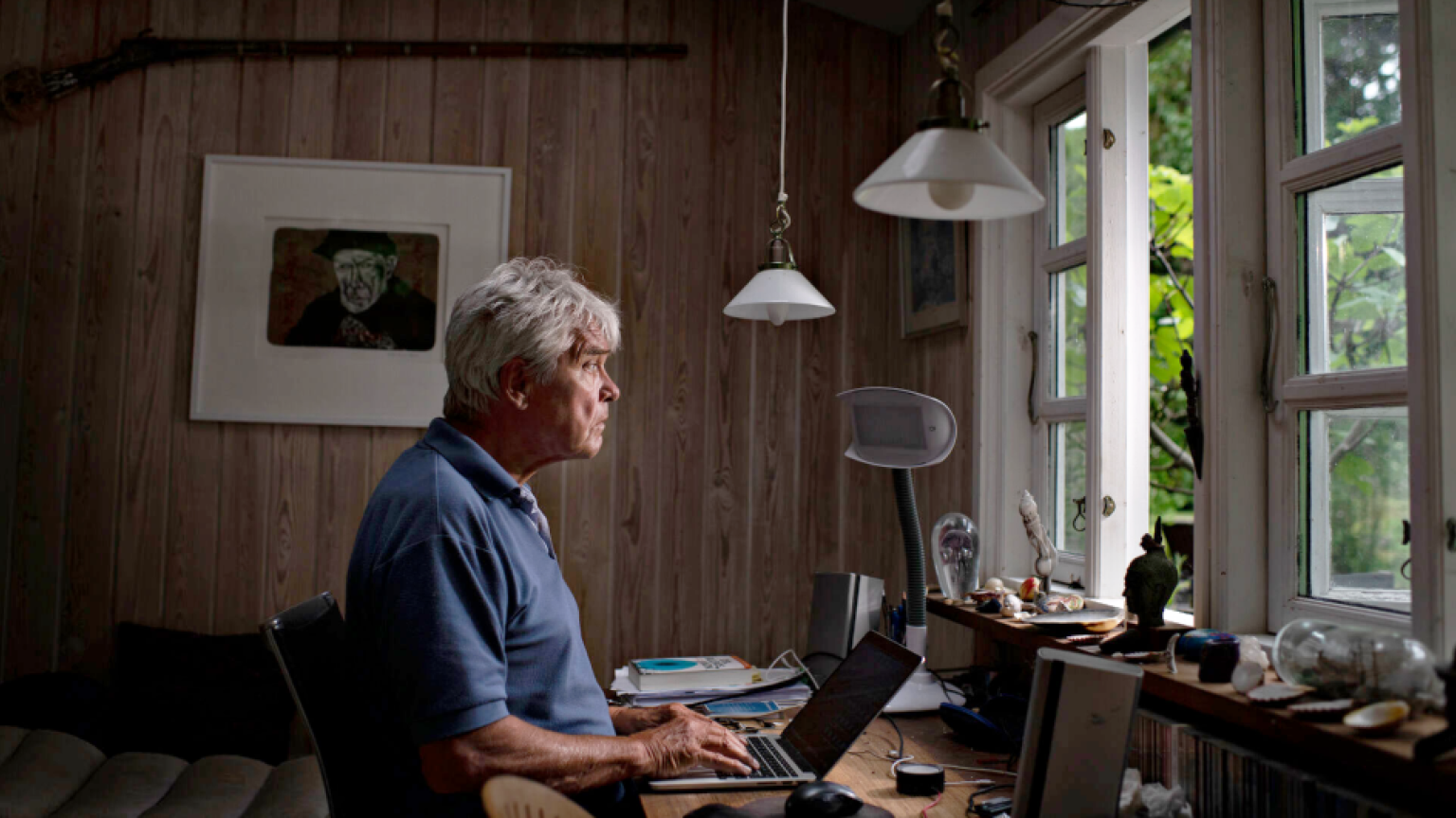 Ib Michael fortalte spøgelseshistorier til sin syge søster: Når hun ...