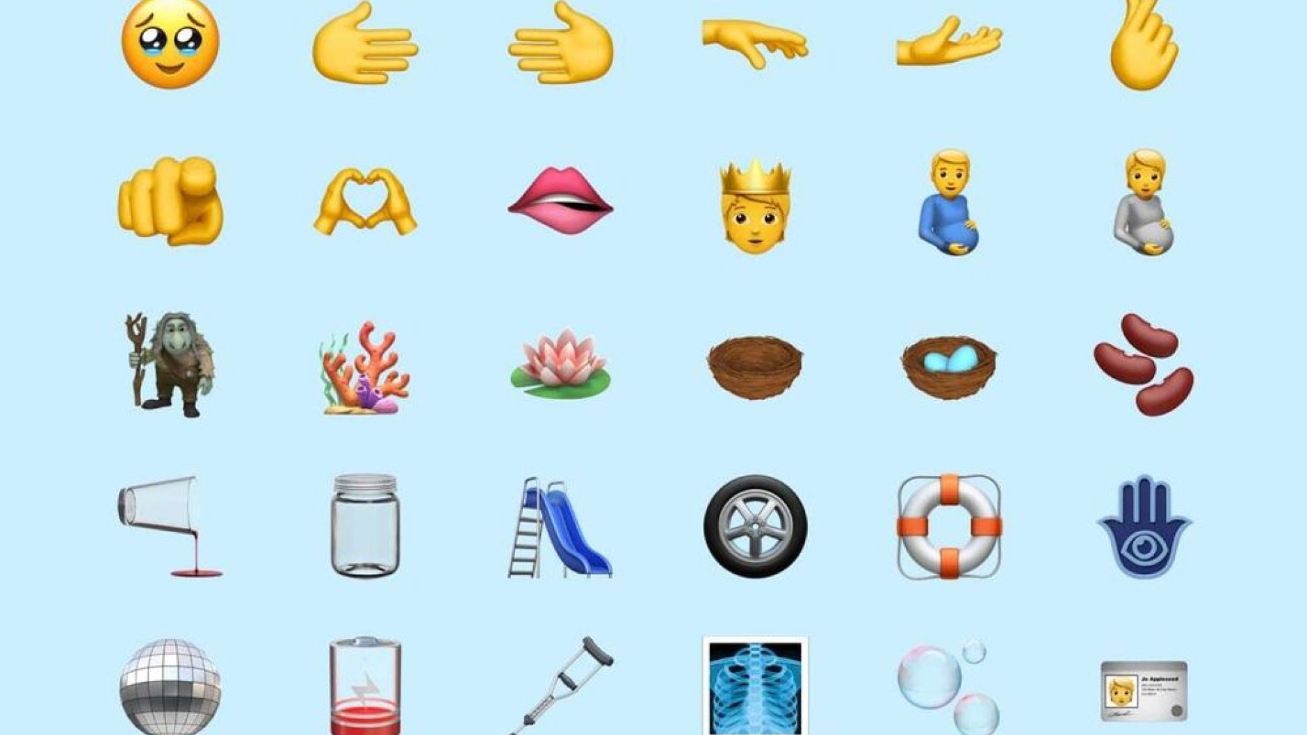 Nye emojis på vej til dig - hamsa, håndtryk og gravide mænd ...