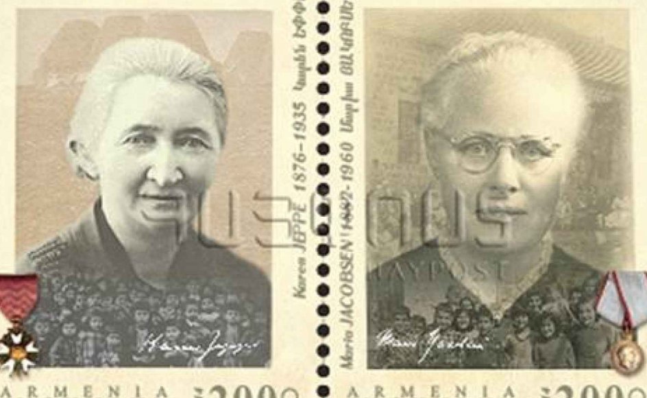Armenske frimærker med Karen Jeppe og Maria Jacobsen | Kristeligt Dagblad