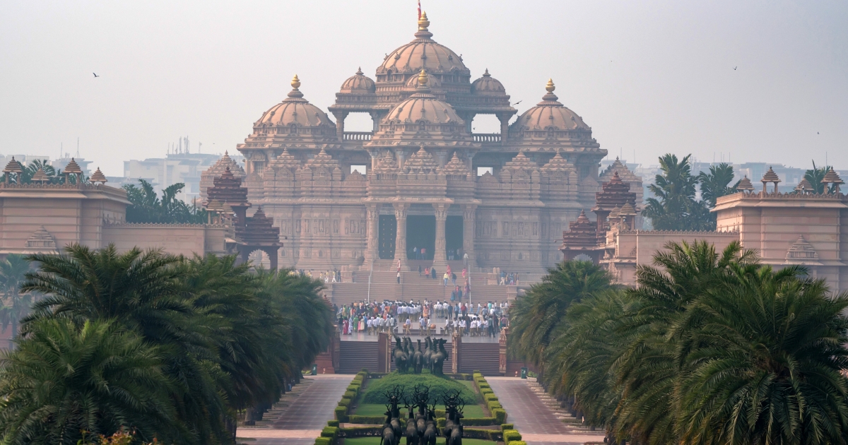 Verdens største hindu-tempel - Religion.dk